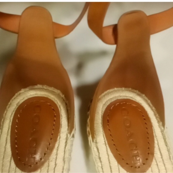 Coach | Shoes | Coach Tea Rose Sandals | Poshmark